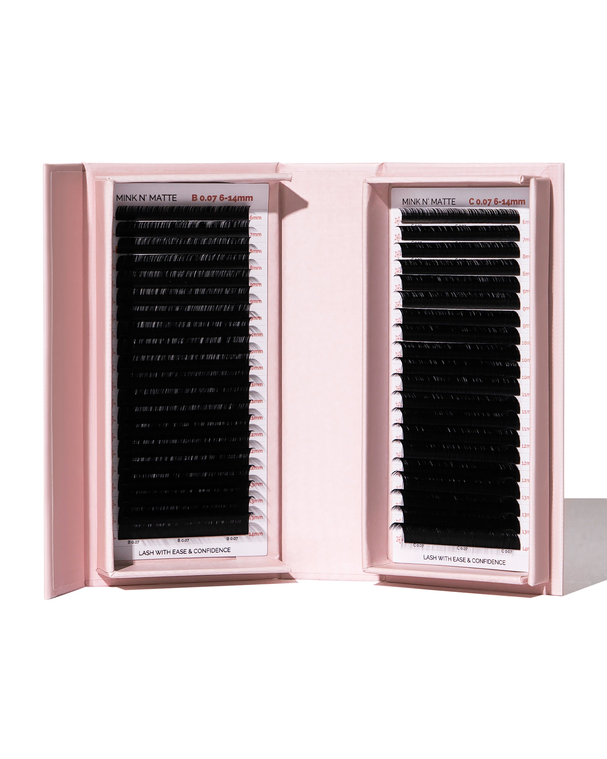 .05 Mixed Lash Trays | Mink N’ Matte Collection – Mish Esthetics