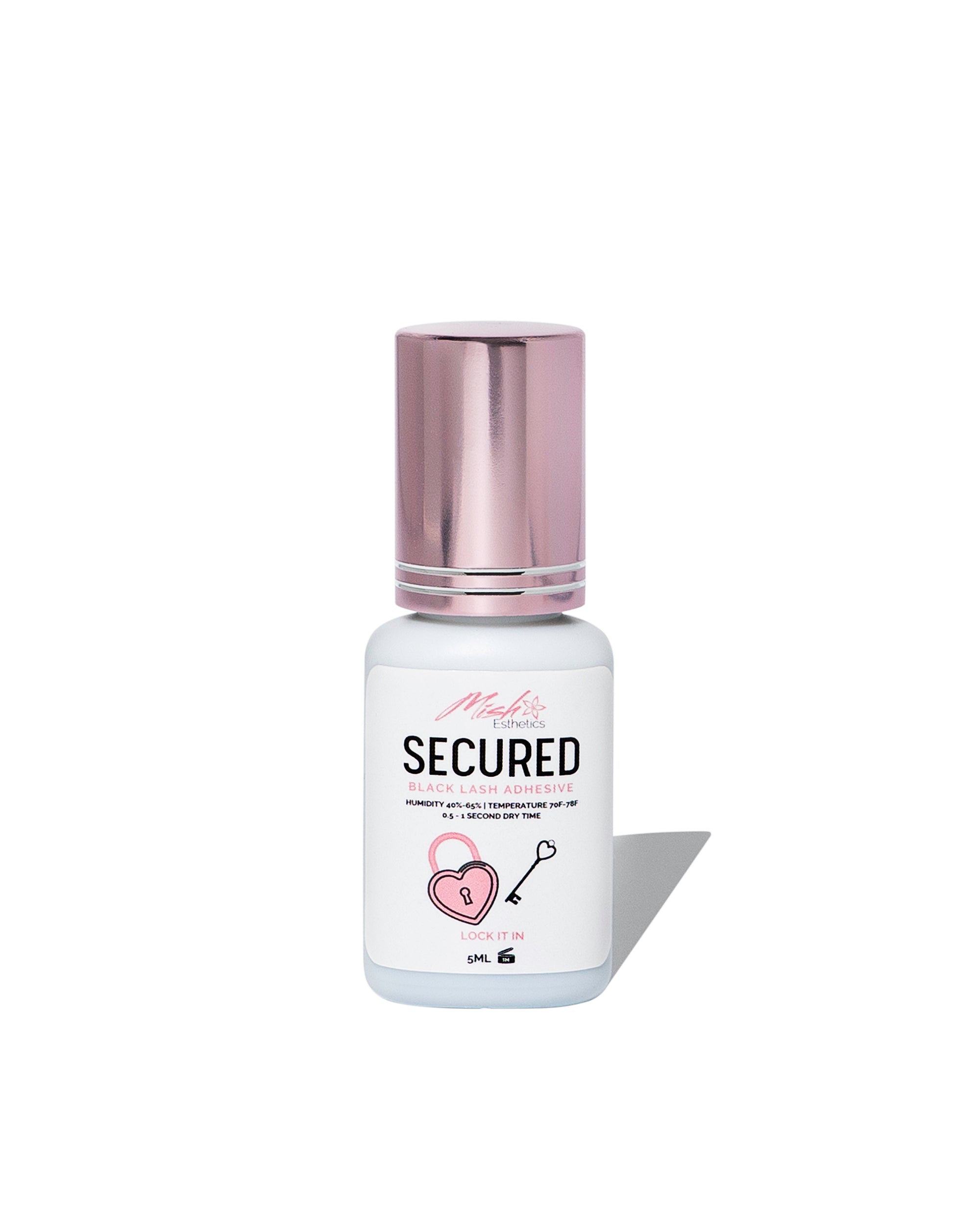 Secured Lash Adhesive | Fast Drying Lash Extension Glue – Mish Esthetics